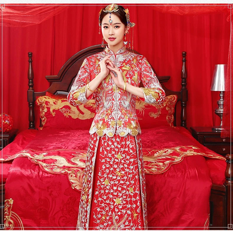 Royal Qun Kua | Traditional Chinese Wedding