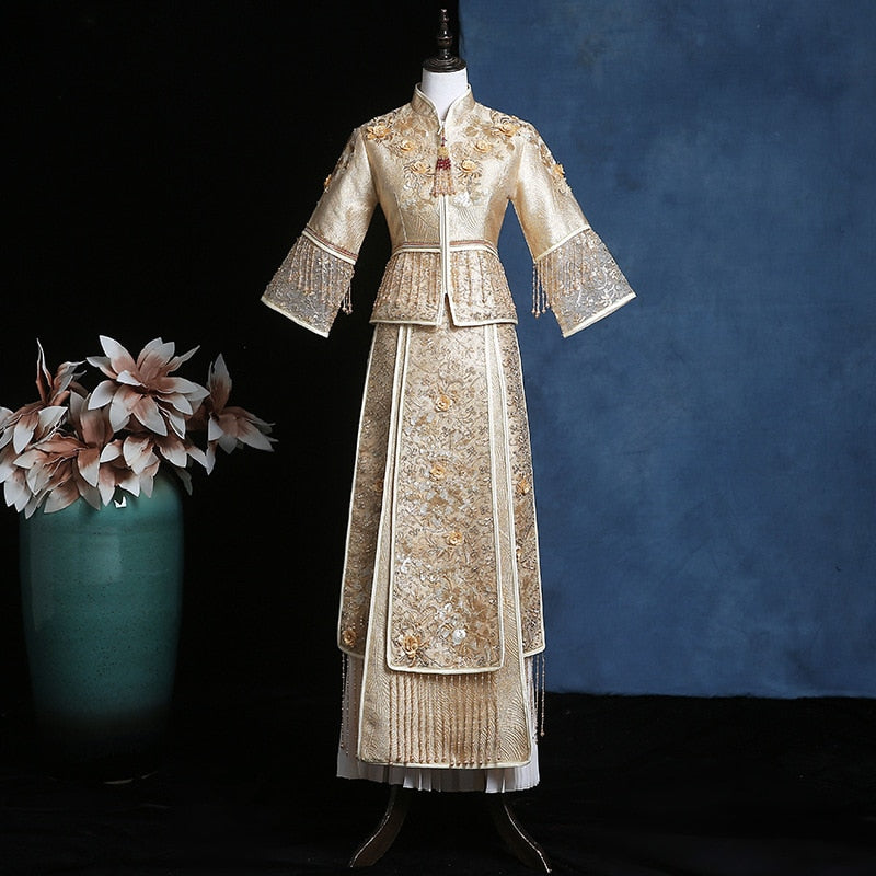 Qun Kua - YE38 | Traditional Chinese Wedding